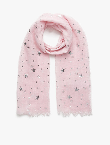 Koton Kız Çocuk Desenli Atkı