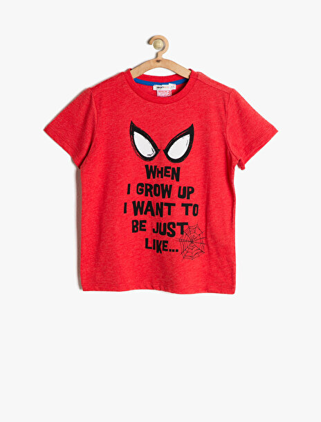 Koton Erkek Çocuk Spiderman Baskılı T-Shirt