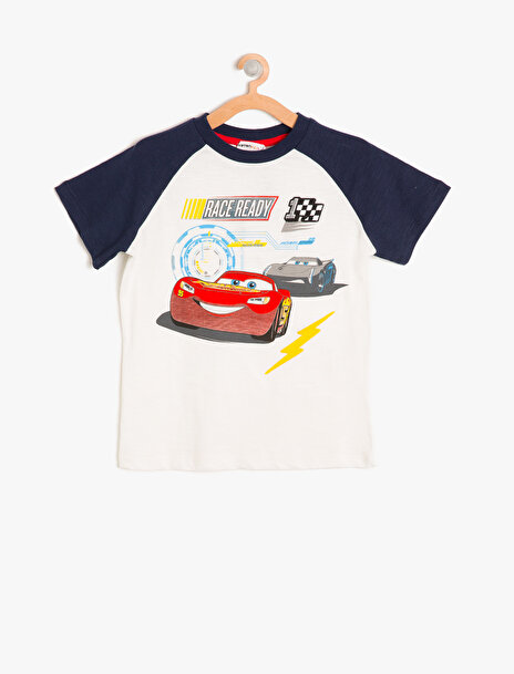 Koton Erkek Çocuk Arabalar Baskılı T-Shirt Koton Erkek Çocuk Arabalar Baskılı T-Shirt