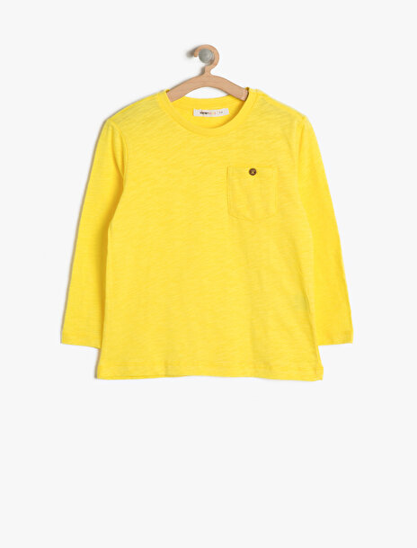 Koton Erkek Çocuk Cep Detaylı T-Shirt