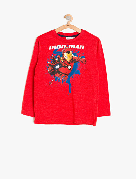 Koton Erkek Çocuk Iron Man Bsaskılı T-Shirt Koton Erkek Çocuk Iron Man Bsaskılı T-Shirt