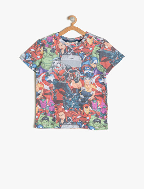 Koton Erkek Çocuk Marvel Desenli T-Shirt Koton Erkek Çocuk Marvel Desenli T-Shirt