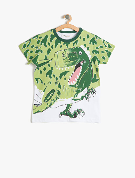 Koton Erkek Çocuk 3 Boyutlu T-Shirt