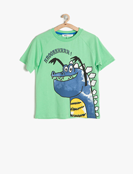 Koton Erkek Çocuk 3 Boyutlu T-Shirt