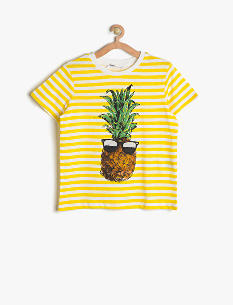 Koton Erkek Çocuk BAskılı T-Shirt