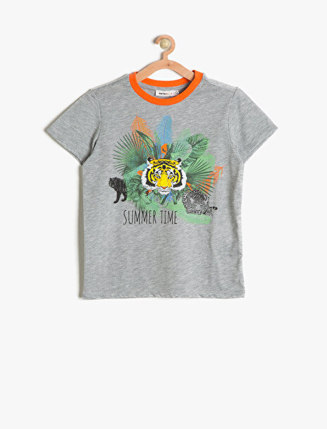 Koton Erkek Çocuk Baskılı T-Shirt