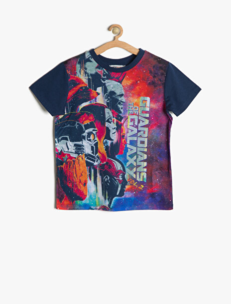 Koton Erkek Çocuk Lisanslı Guardians of the Galaxy Baskılı T-Shirt Koton Erkek Çocuk Lisanslı Guardians of the Galaxy Baskılı T-Shirt
