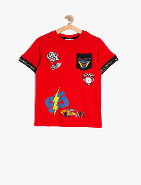 Koton Erkek Çocuk Arabalar Baskılı T-Shirt Koton Erkek Çocuk Arabalar Baskılı T-Shirt