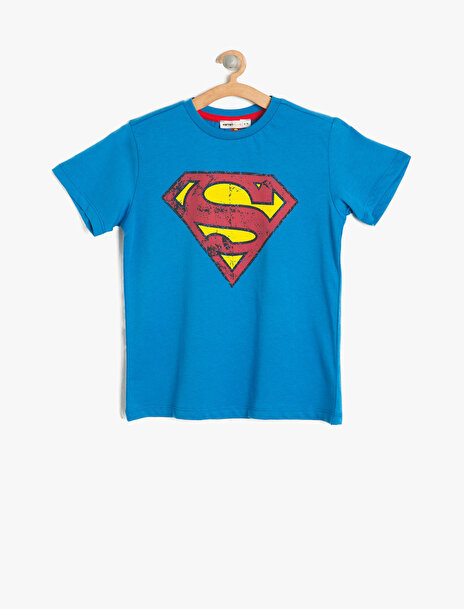 Koton Erkek Çocuk Superman Baskılı T-Shirt