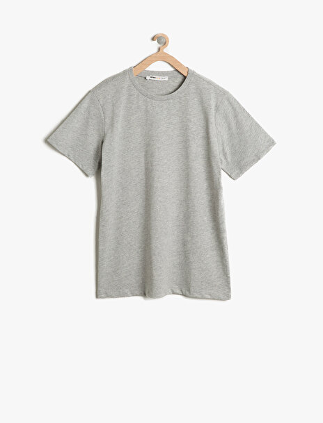 Koton Erkek Çocuk Bisiklet Yaka T-Shirt