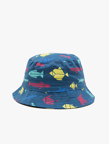 Koton Erkek Çocuk Desenli Şapka Koton Erkek Çocuk Desenli Şapka