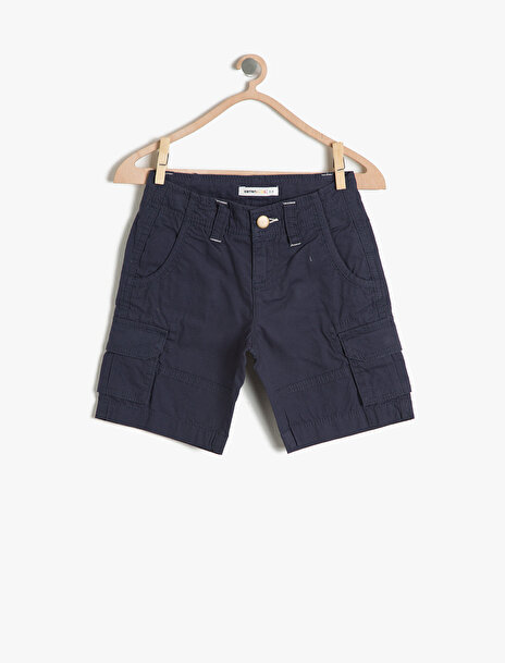 Koton Erkek Çocuk Cep Detaylı Şort