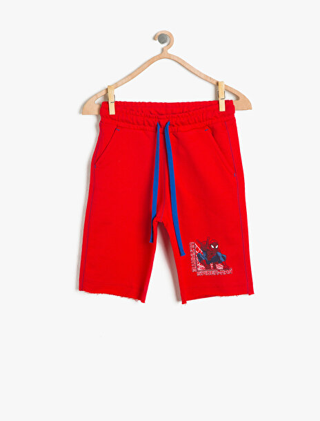 Koton Erkek Çocuk Spiderman Baskılı Şort