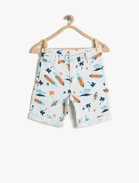 Koton Erkek Çocuk Baskılı Şort