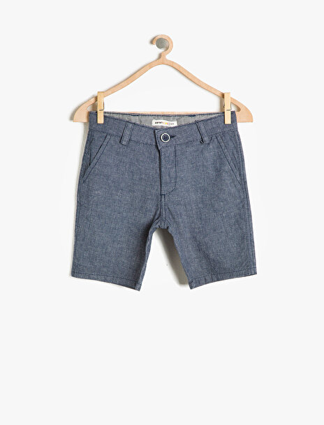 Koton Erkek Çocuk Cep Detaylı Şort
