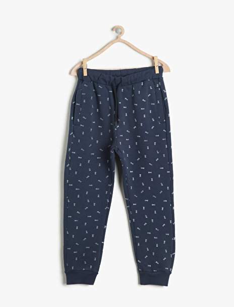 Koton Erkek Çocuk Yazı Baskılı Eşofman Altı