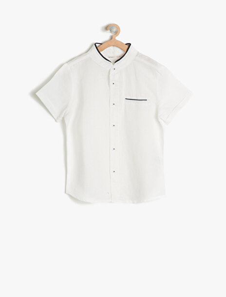 Koton Erkek Çocuk Keten Gömlek