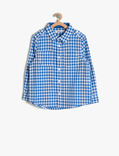 Koton Erkek Çocuk Kareli Gömlek
