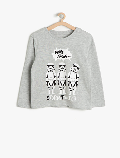 Koton Kız Çocuk Star Wars Baskılı T-Shirt