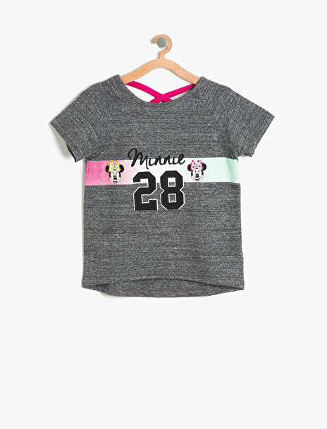 Koton Kız Çocuk Minnie By Koton T-Shirt