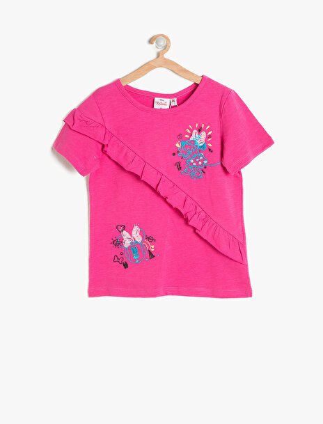 Koton Kız Çocuk Minnie By Koton T-Shirt