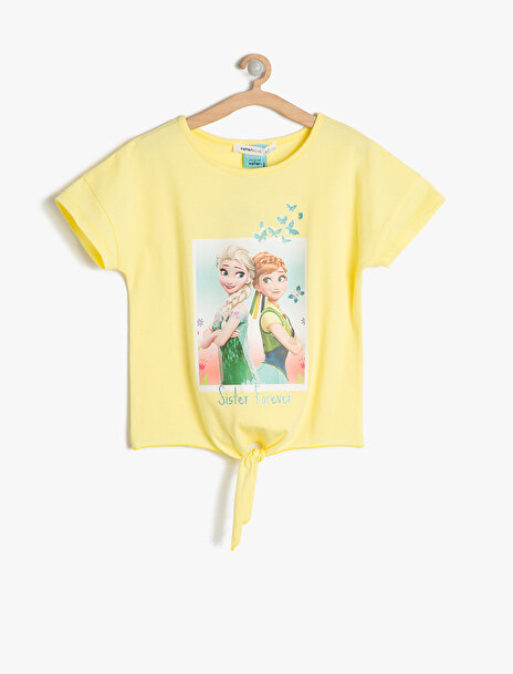 Koton Kız Çocuk Frozen Baskılı T-Shirt