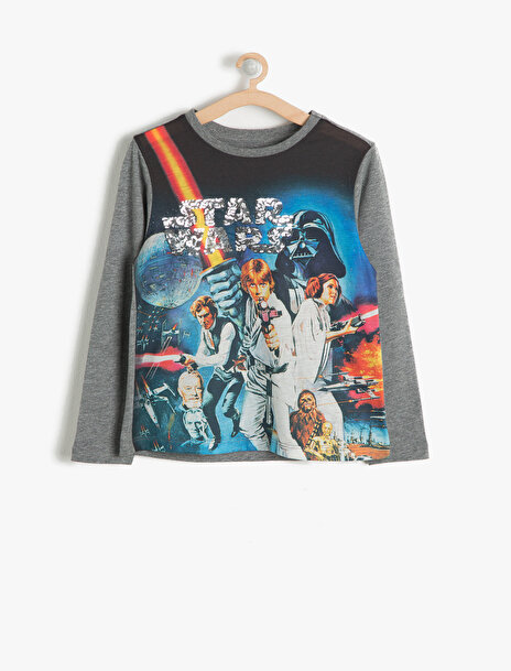 Koton Kız Çocuk Star Wars Baskılı T-Shirt
