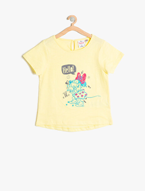 Koton Kız Çocuk Minnie By Koton T-Shirt