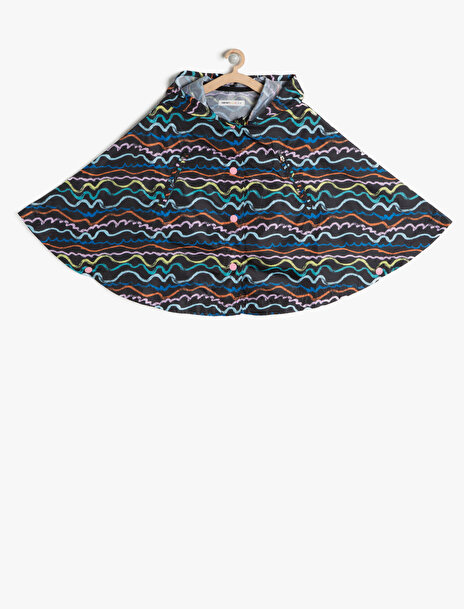 Koton Kız Çocuk Mevsimlik Baskılı Mont Koton Kız Çocuk Mevsimlik Baskılı Mont