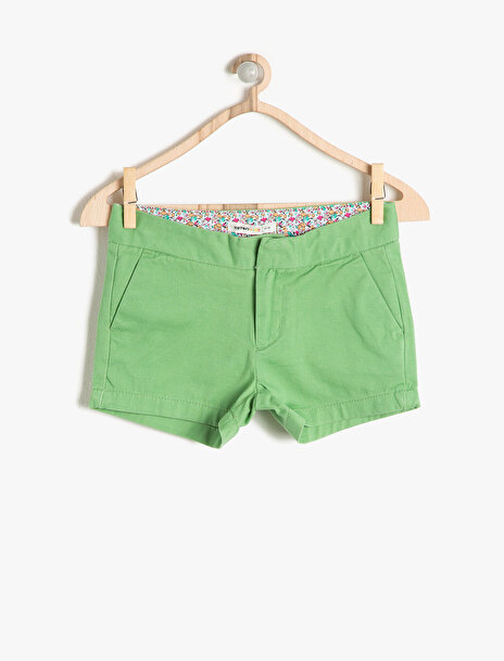 Koton Kız Çocuk Rahat Kesim Şort