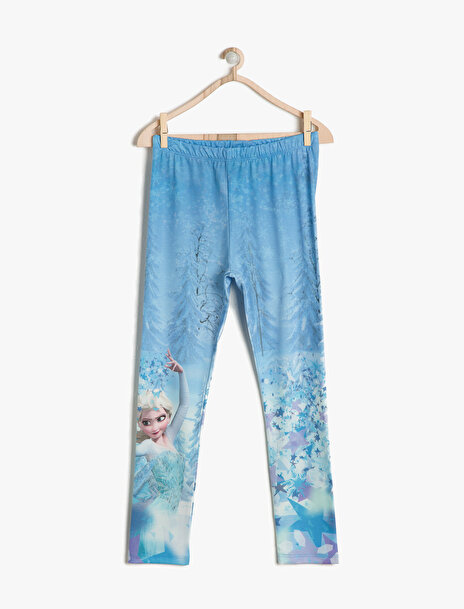 Koton Kız Çocuk Frozen Baskılı Tayt