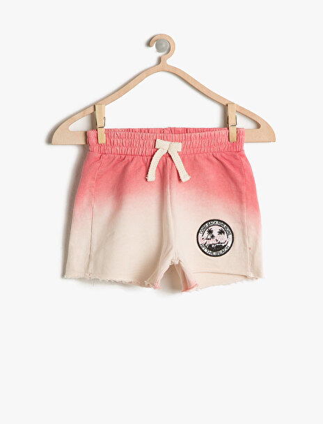 Koton Kız Çocuk Aplikeli Şort