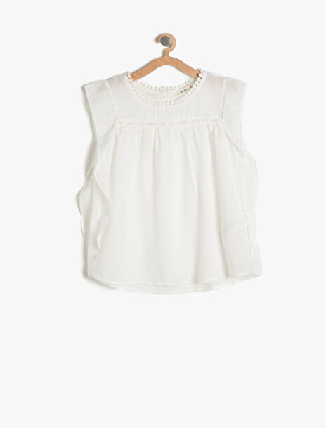 Koton Kız Çocuk Rahat Kesim Bluz