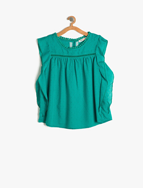 Koton Kız Çocuk Rahat Kesim Bluz