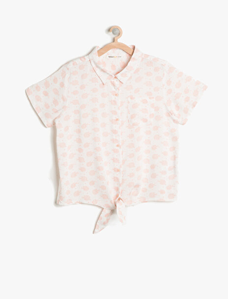 Koton Kız Çocuk Desenli Gömlek