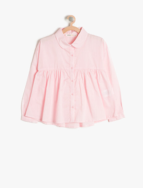 Koton Kız Çocuk Bebe Yaka Gömlek
