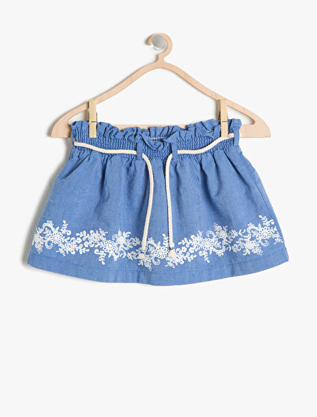 Koton Kız Çocuk Beli Bağlamalı Etek