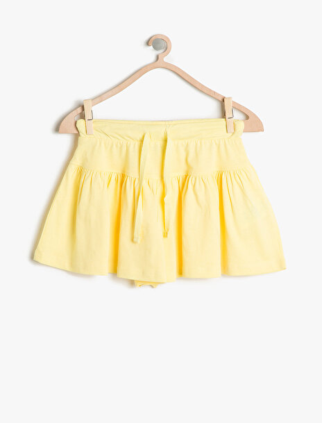Koton Kız Çocuk Beli Bağcıklı Şort