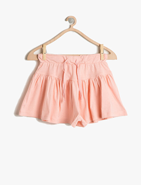 Koton Kız Çocuk Beli Bağcıklı Şort
