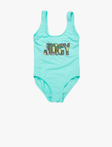 Koton Kız Çocuk Pul Detaylı Mayo