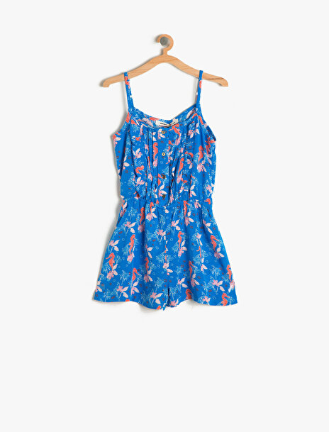 Koton Kız Çocuk Desenli Tulum