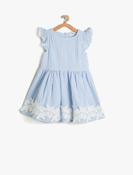 Koton Kız Çocuk Dantel Detaylı Elbise