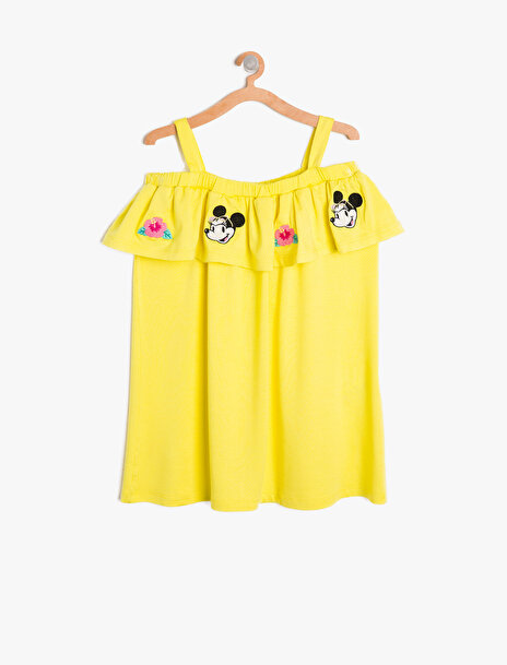 Koton Kız Çocuk İşlemeli Elbise