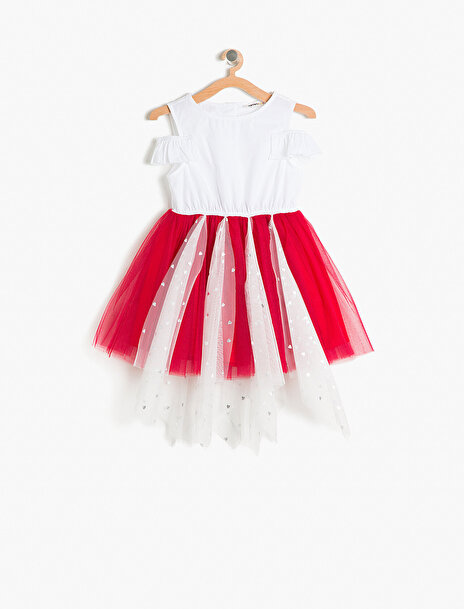 Koton Kız Çocuk Tütü Detaylı Elbise