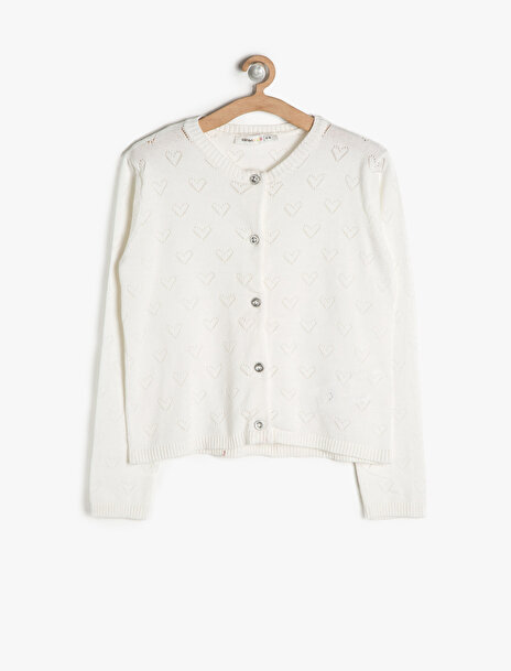 Koton Kız Çocuk Desenli Hırka