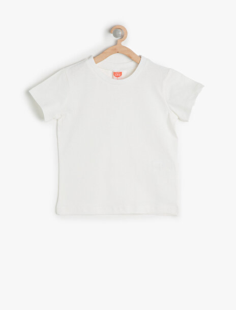 Koton Erkek Çocuk Bisiklet Yaka T-Shirt