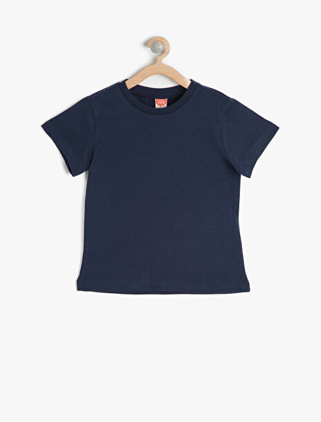 Koton Erkek Çocuk Bisiklet Yaka T-Shirt