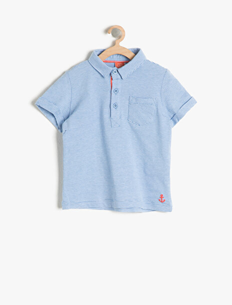 Koton Erkek Çocuk Polo Yaka Gömlek Koton Erkek Çocuk Polo Yaka Gömlek