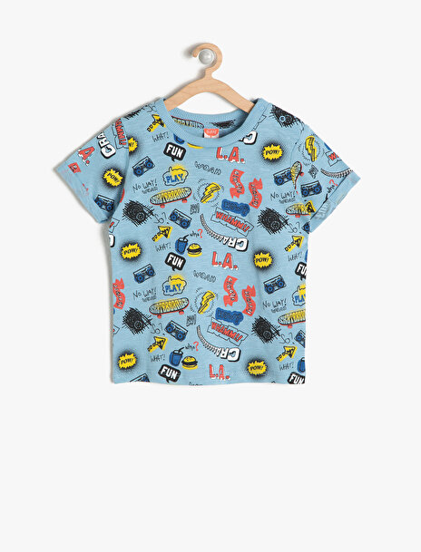 Koton Erkek Çocuk Baskılı T-Shirt