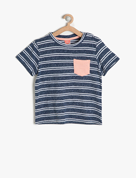 Koton Erkek Çocuk Cep Detaylı T-Shirt